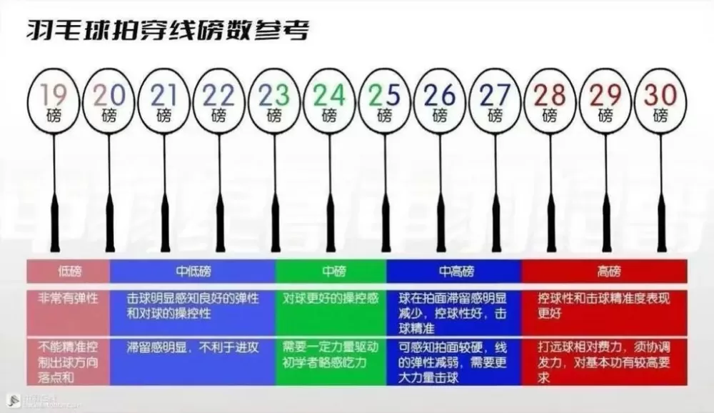 羽毛球拍横线竖线磅数哪个高图标