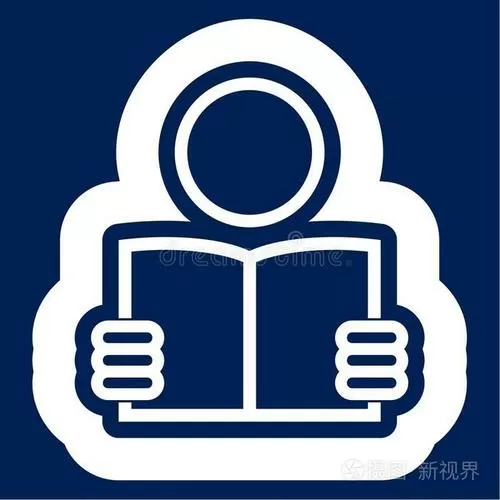 阅读报刊杂志图标