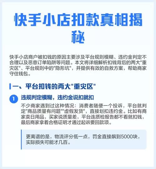 快手小店扣费怎么回事图标