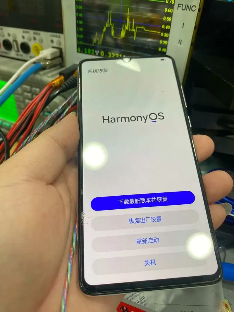 华为p30不解锁能关机吗