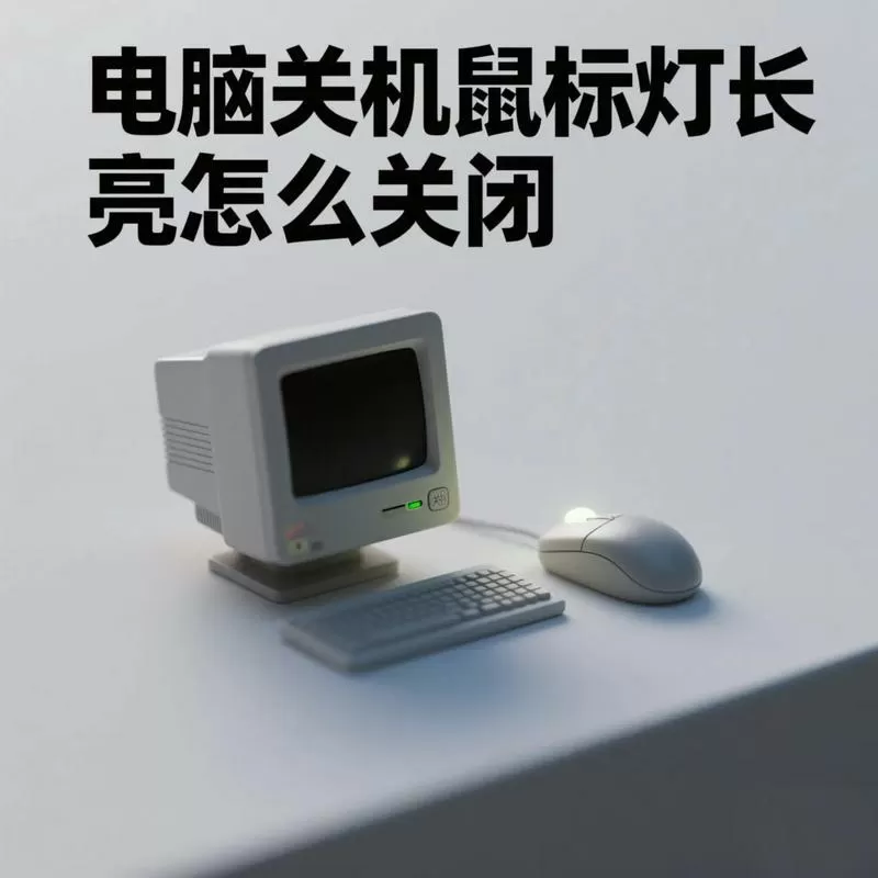 鼠标失灵怎么关机重启