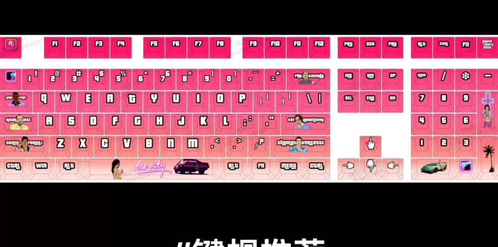 gta5方向键变成小键盘旁边的截图