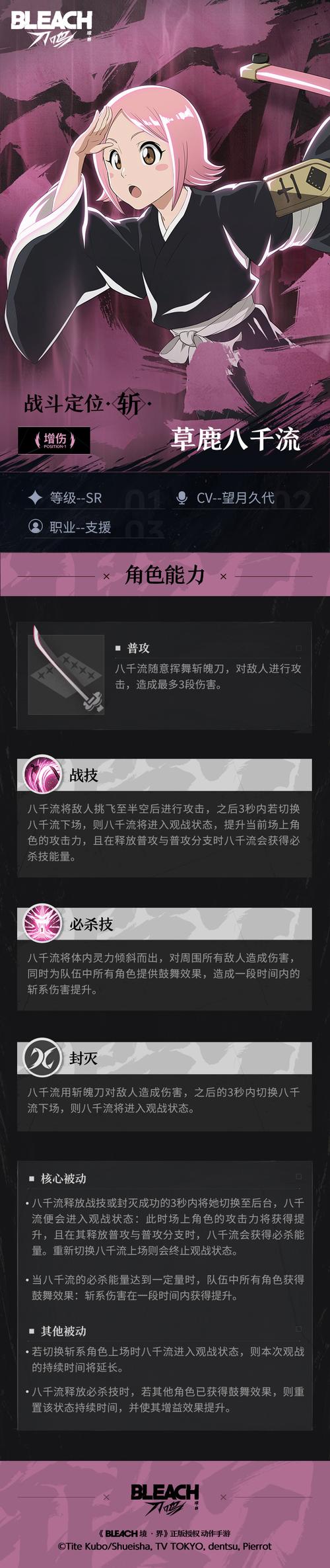 境界刀鸣草鹿八千流技能解析 境界刀鸣草鹿八千流强度截图