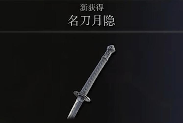 艾尔登法环名刀月隐截图