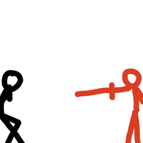火柴人打斗图标