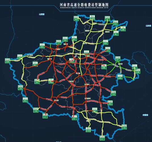 河南高速公路地图全图高清版图片预览