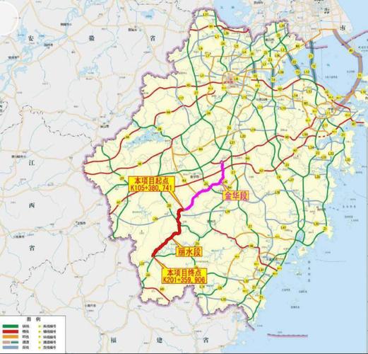 浙江高速公路地图图标