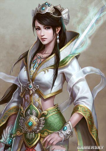 《三国志12》自制帅哥美女头像截图