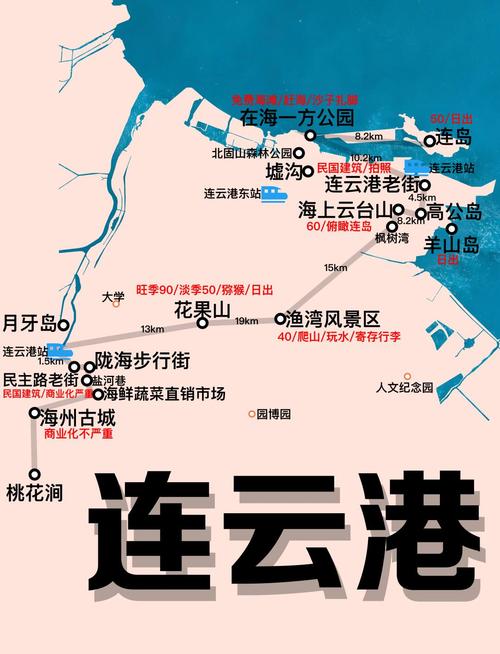 连云港旅游地图截图