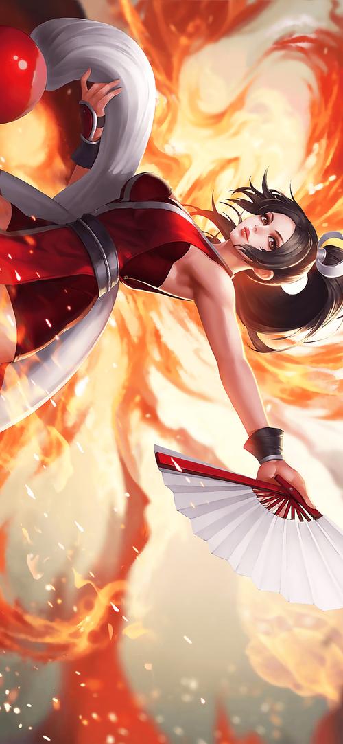 不知火舞邪恶漫画图标