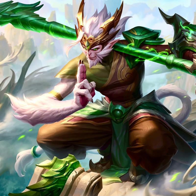 英雄联盟LOL战斗学院猴子孙悟空皮肤外观一览截图