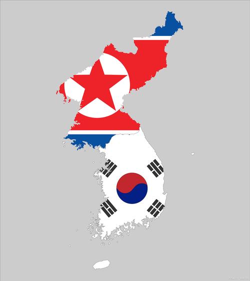 朝鲜韩国地图图标