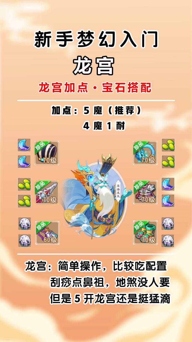 梦幻西游平民玩家龙宫怎么加点截图