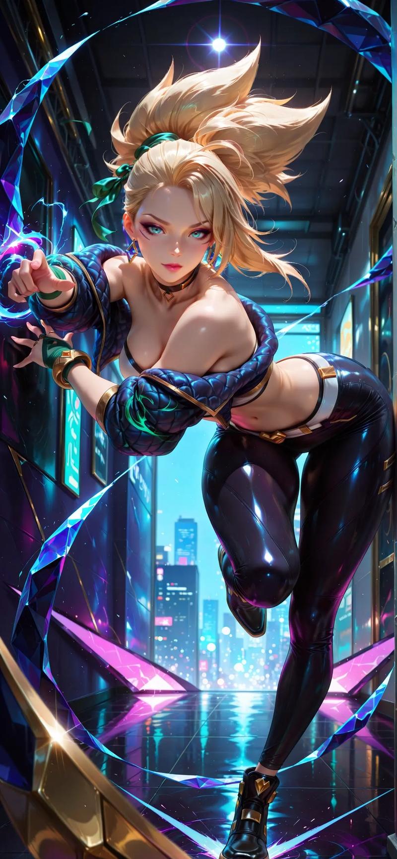 《LOL》KDA女团阿卡丽人物资料详解KDA女团阿卡丽人物故截图