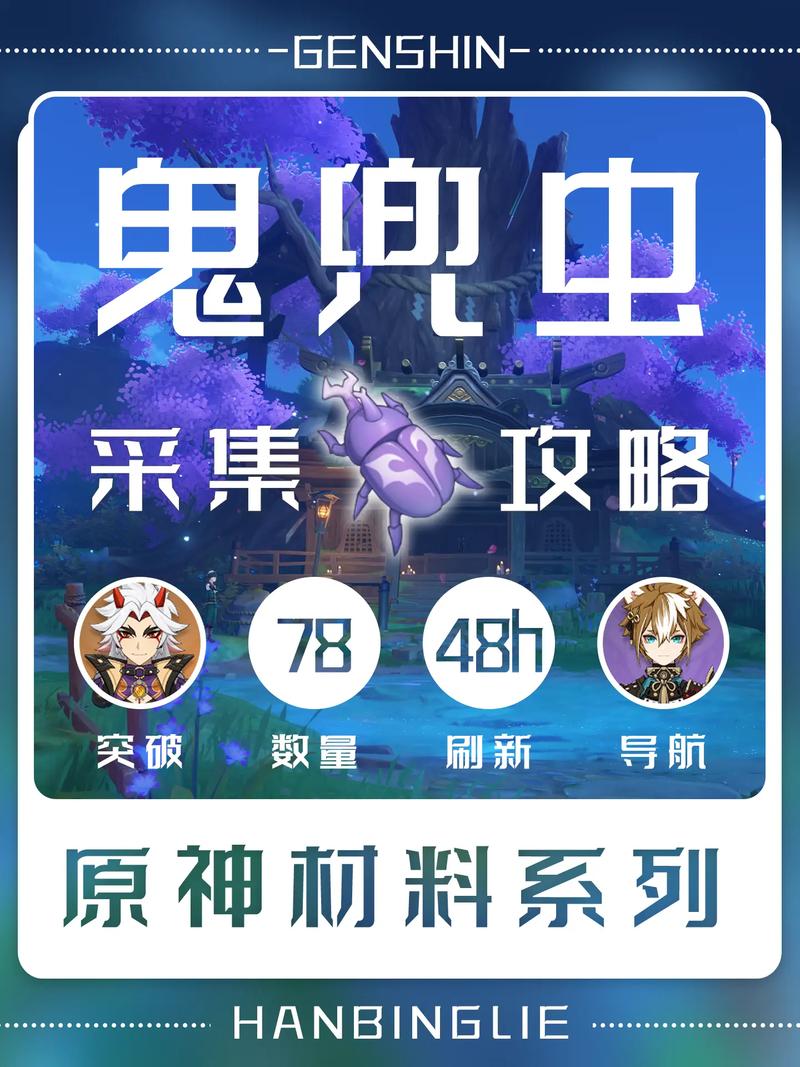 鬼兜虫采集路线截图