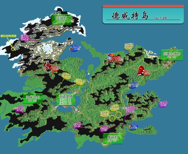 魔力宝贝地图