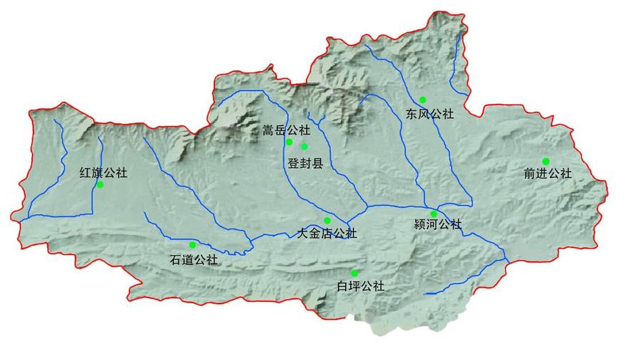 登封市地图图标