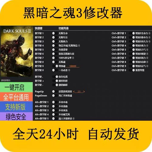 黑暗之魂3修改器(修改物品数量)截图