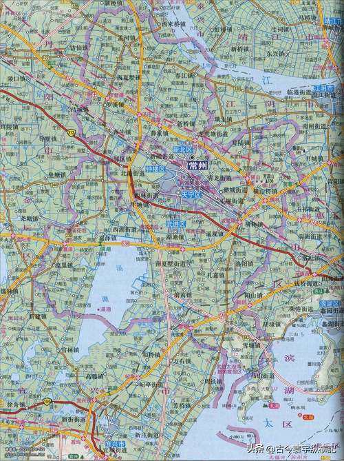 江苏省交通地图全图高清版图标