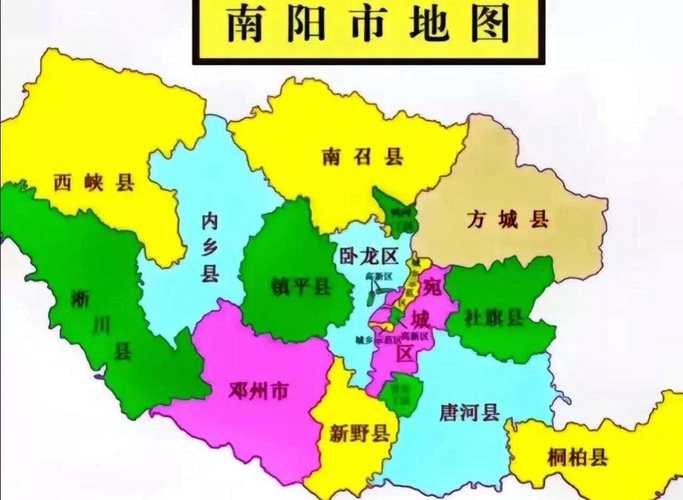 南阳市地图