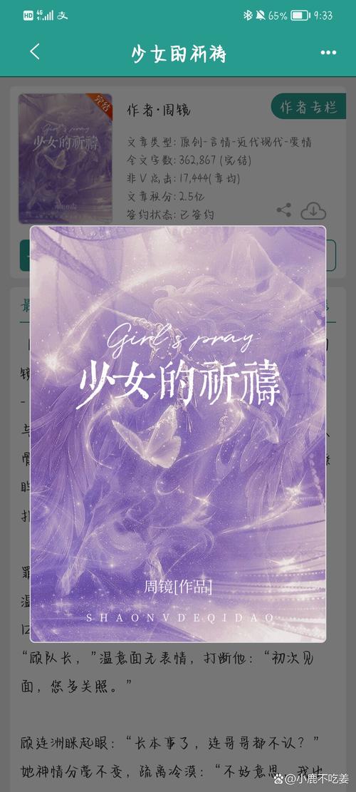 少女的祈祷小说截图