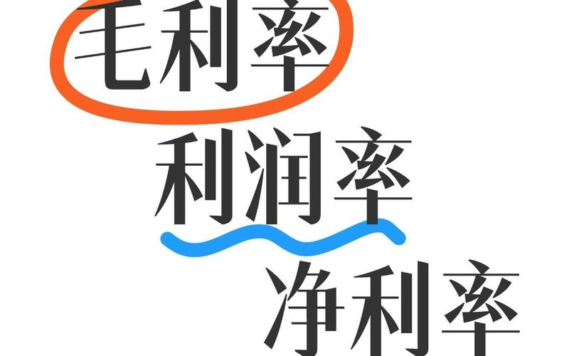 毛利率计算图标
