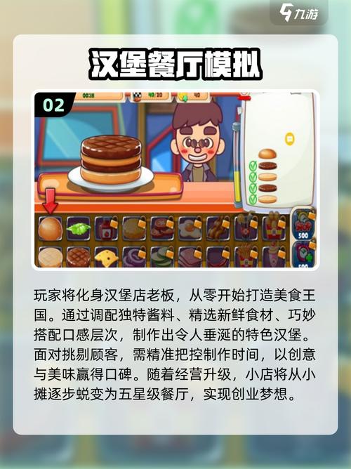 耐玩的汉堡游戏推荐 汉堡游戏排行榜2025必玩精选图标