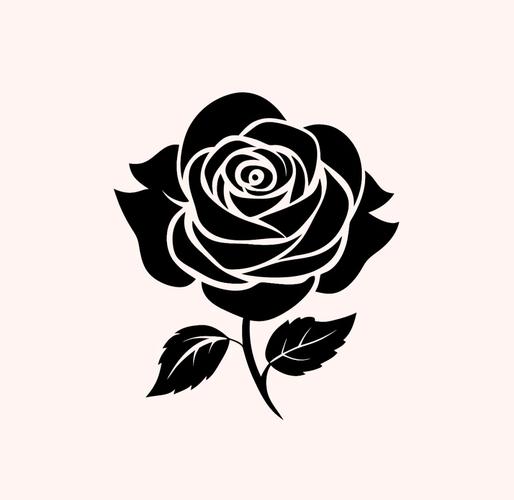 玫瑰花的画法图标