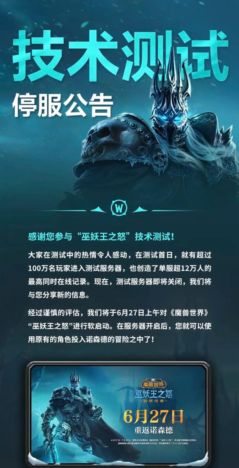 魔兽世界最新消息