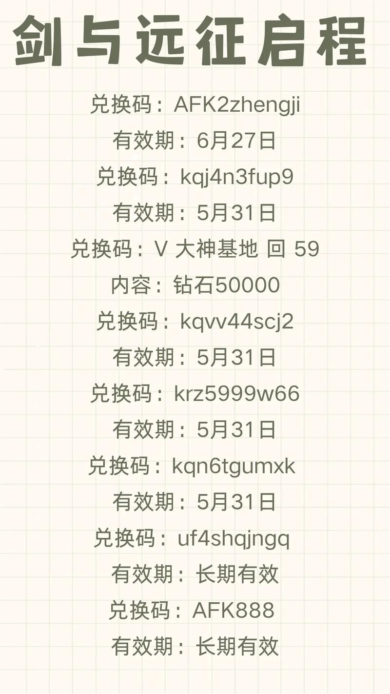 剑与远征兑换码图标