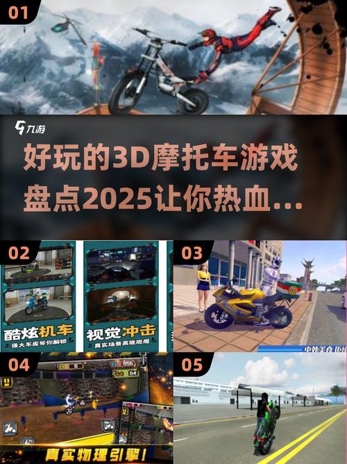3D摩托车游戏推荐 2025热门3D摩托车游戏排行榜