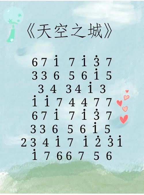 《原神》琴谱天空之城如何弹天空之城琴谱分享图标