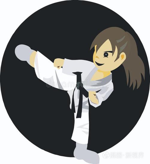 空手道女孩截图