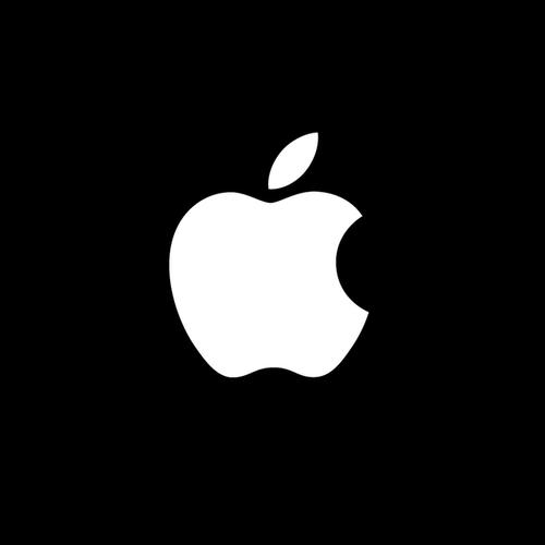 可复制的苹果logo标志截图