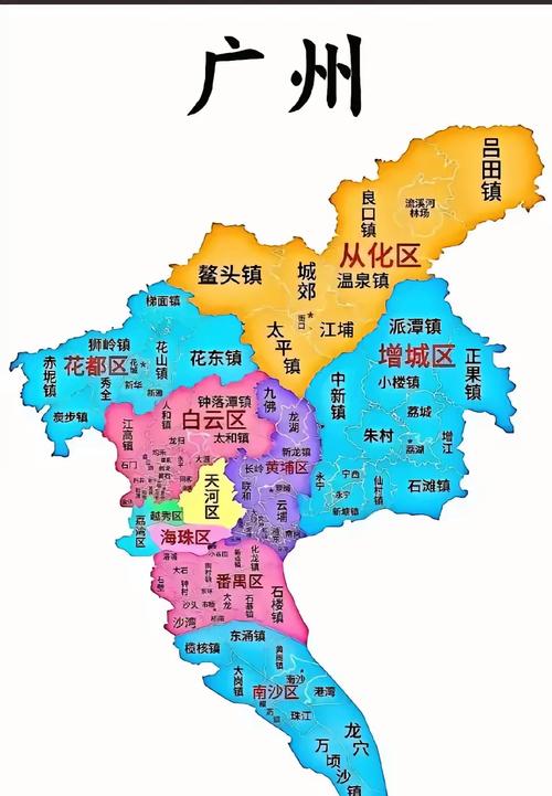 广东广州地图图标