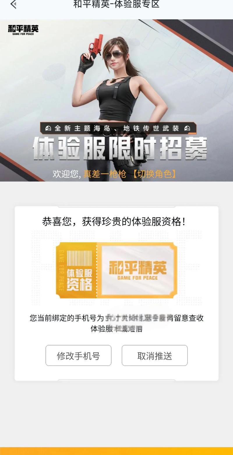 和平精英体验服2025图标