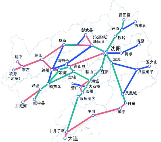 辽宁省交通图缩略图