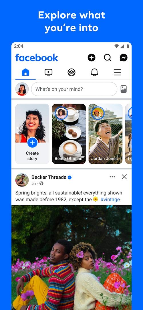 脸书facebook中文版图标