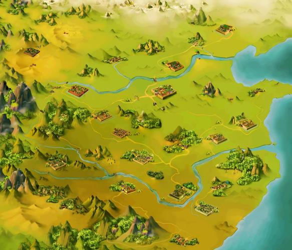 三国群侠传地图截图