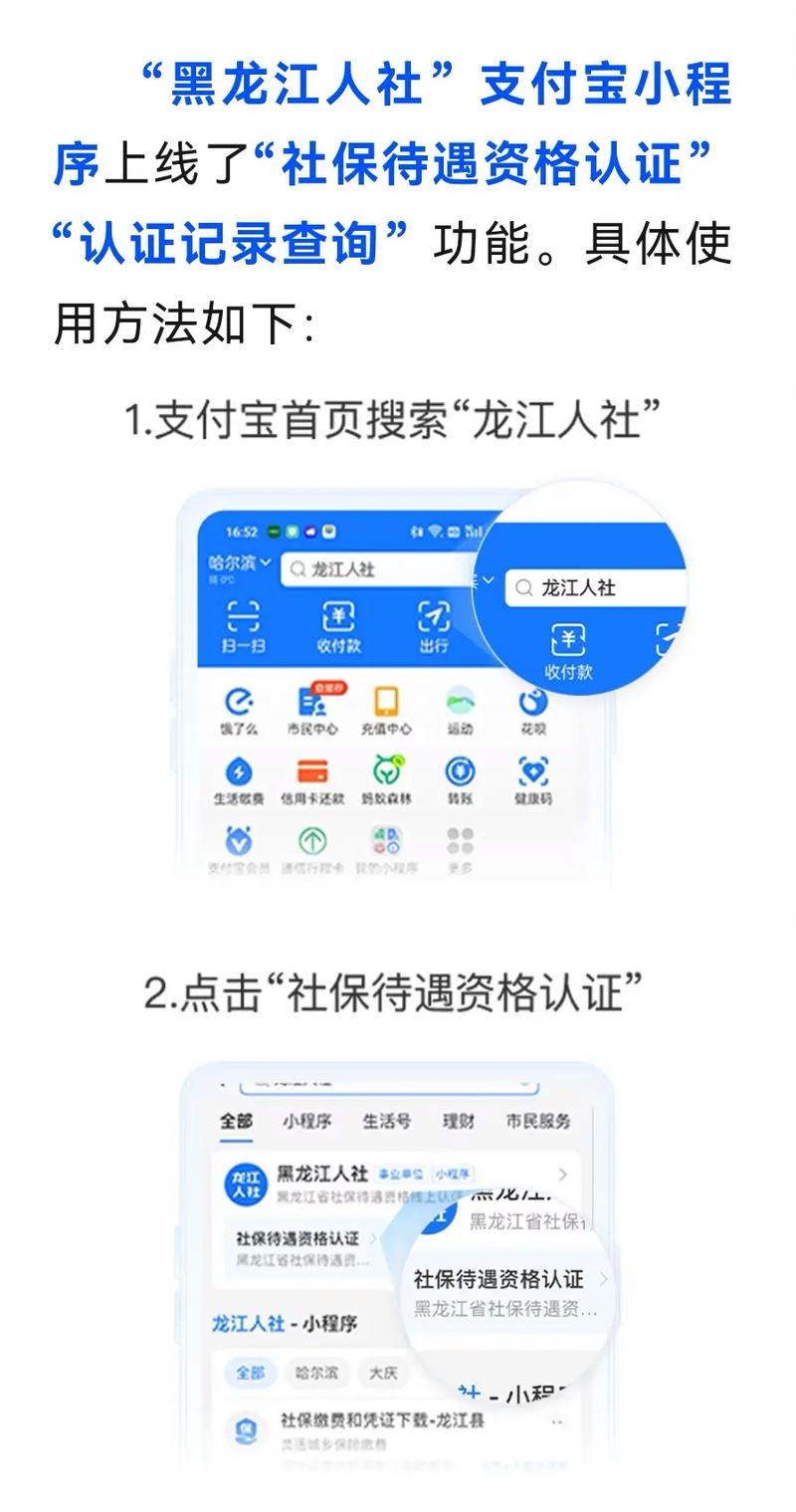龙江人社APP人脸识别认证龙江人社养老认图标
