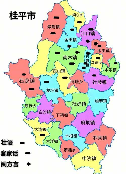 桂平市地图