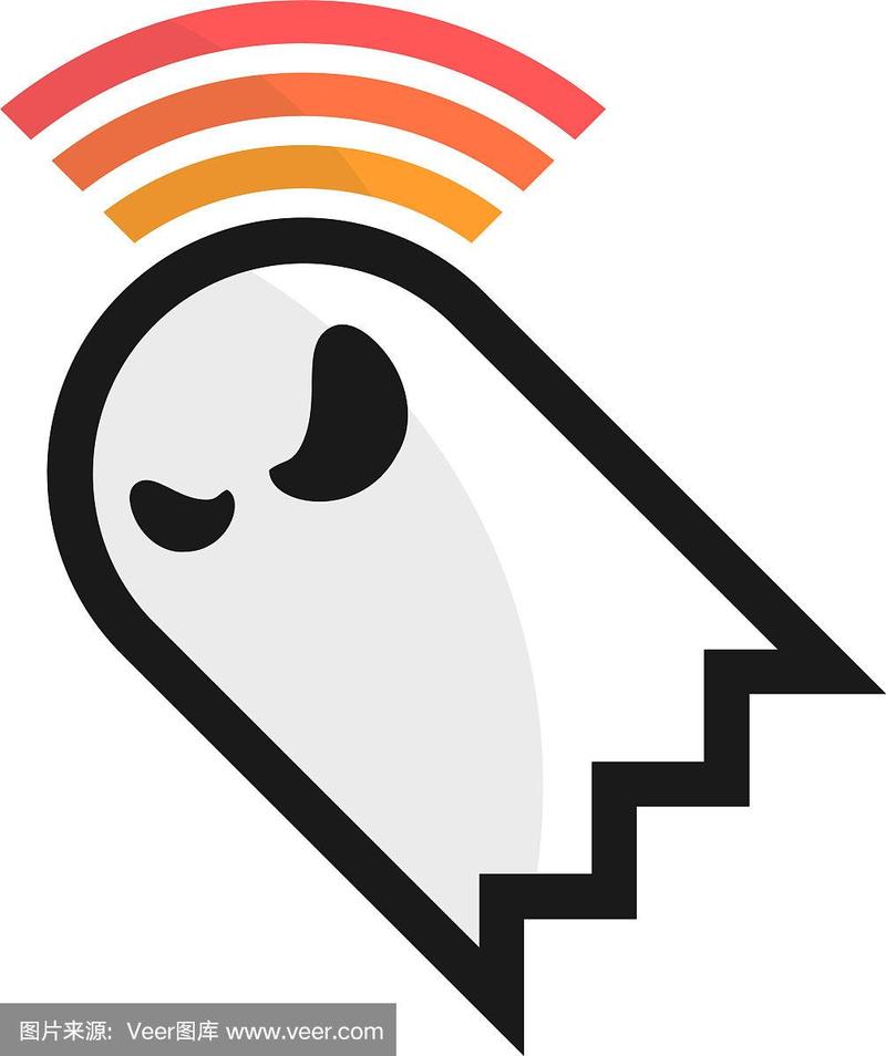 白色幽灵图标