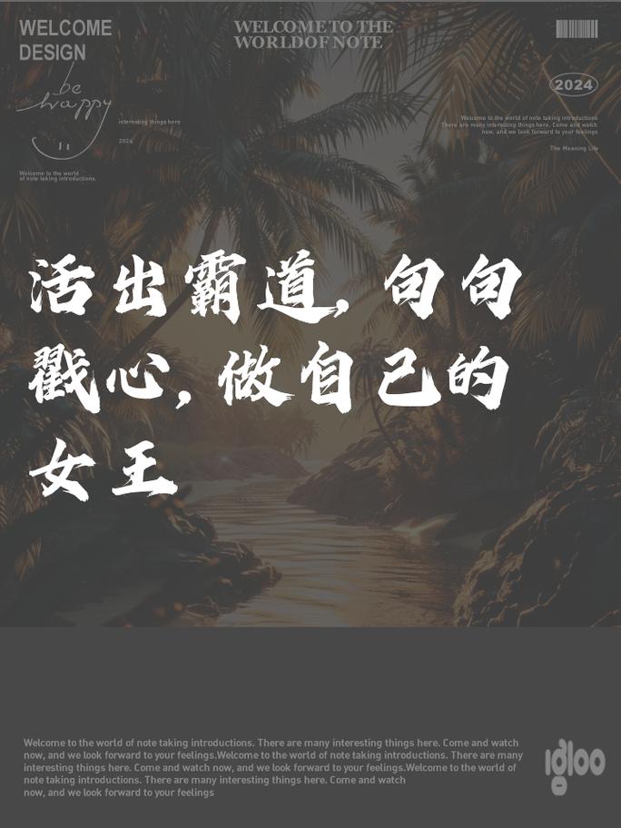 活出自己的霸道句子截图