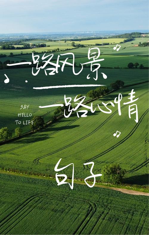 一路风景一路心情的短句截图
