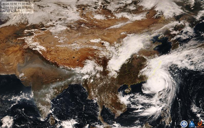 中国天气卫星云图最新版截图