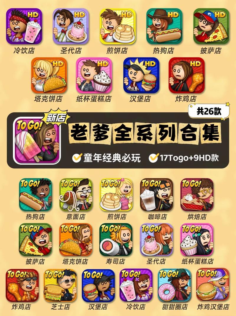 老爹系列游戏排行TOP52025火爆的老爹美食游戏大全截图