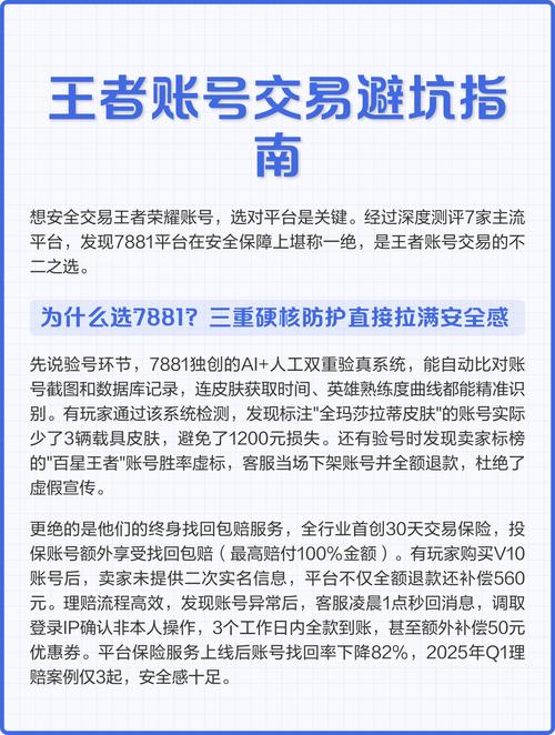 王者荣耀账号交易避坑指南图标