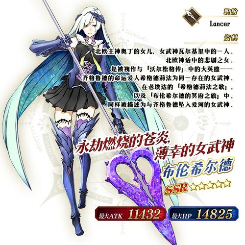 命运冠位指定fgo布伦希尔德宝具本强化效果介绍图标