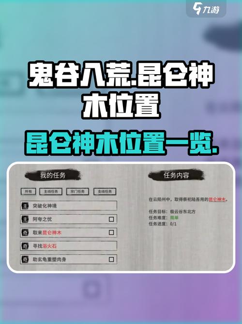 鬼谷八荒昆仑神木在哪介绍截图