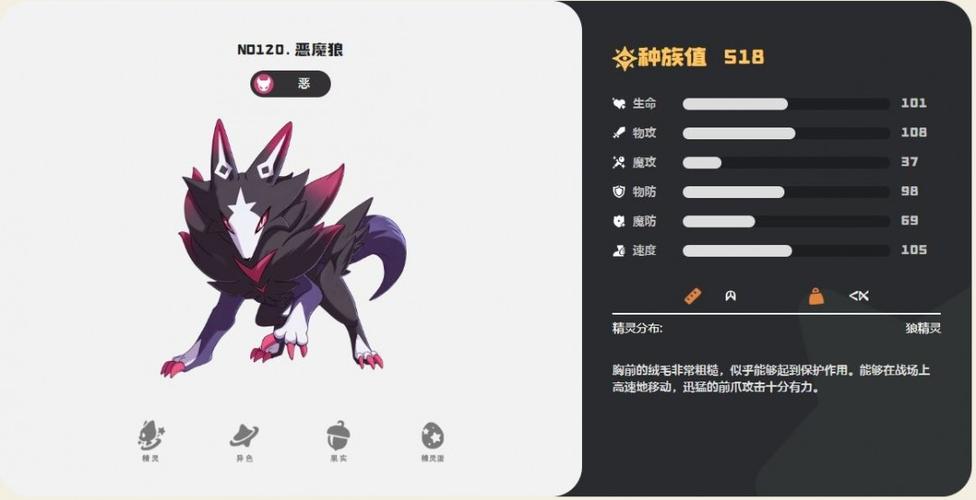 洛克王国恶魔狼王一招秒杀!图标